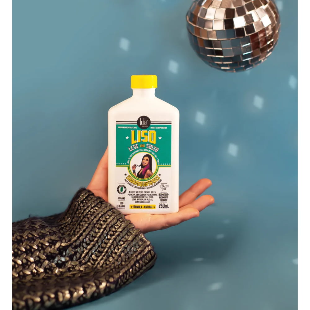 Lola Liso Leve e Solto Shampoo 250ml | Vitoria Cosméticos